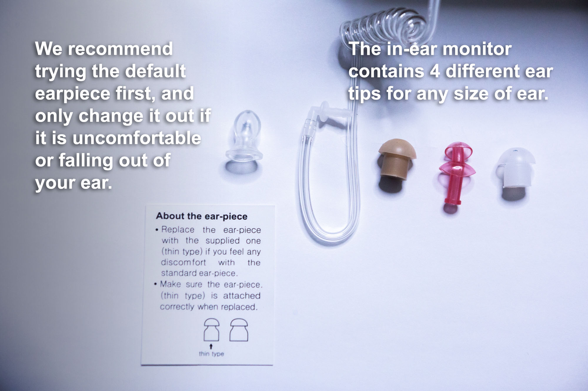 Microphone & In-Ear Monitor (IFB)